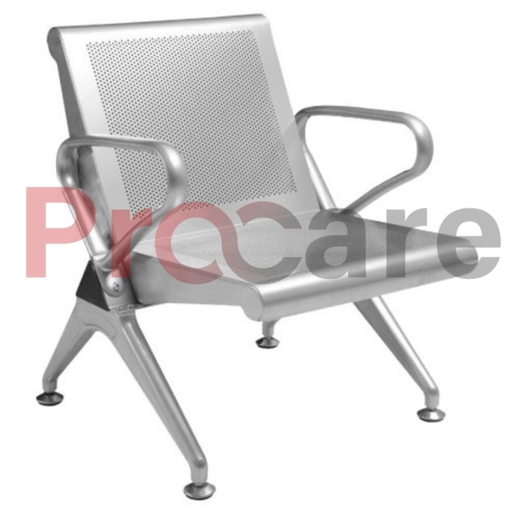 Waiting Seat | Matt Finished Single Seater Waiting Chair | Procare